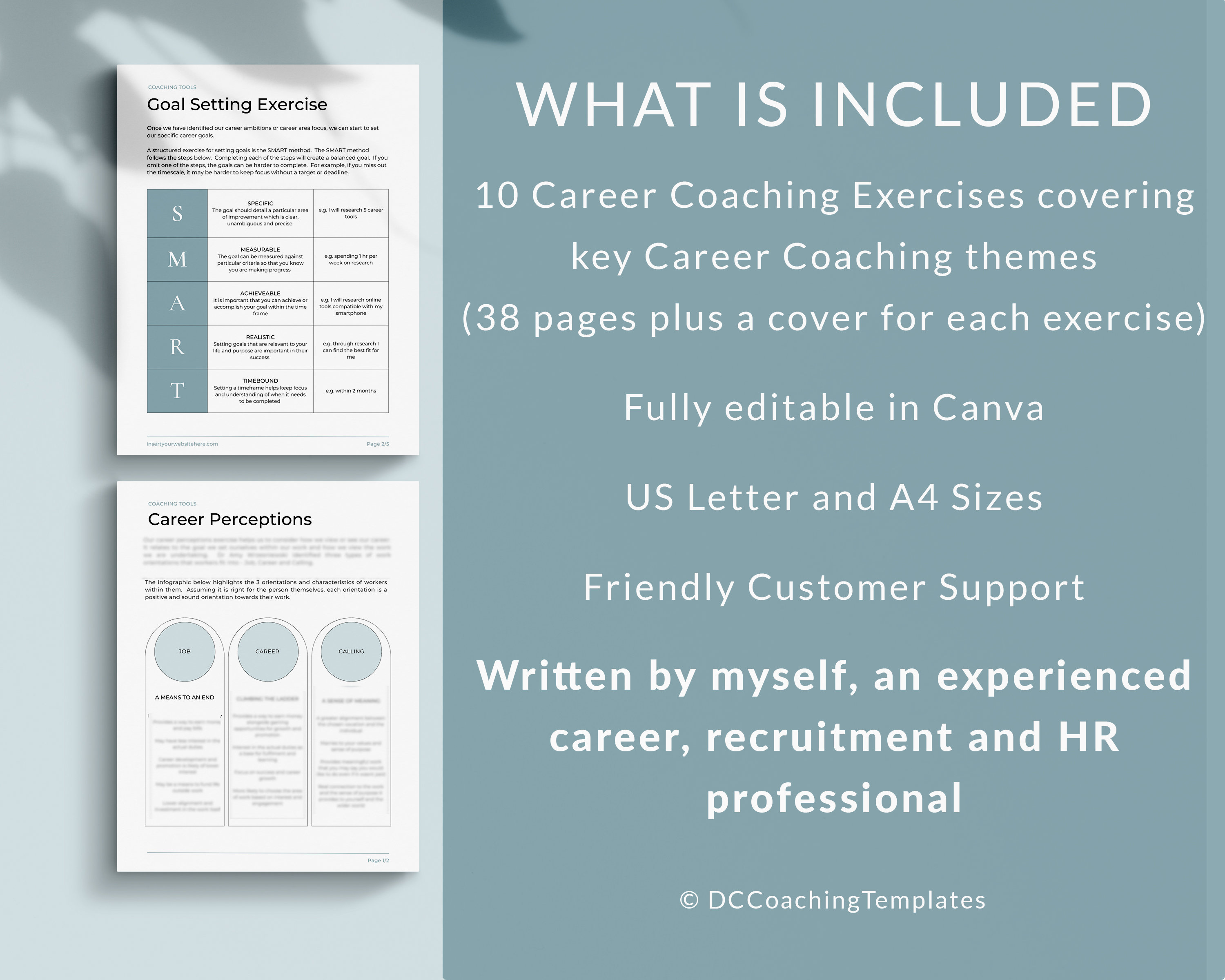 Career Coaching Worksheets Career Coach Tools for Career Coaches Job ...