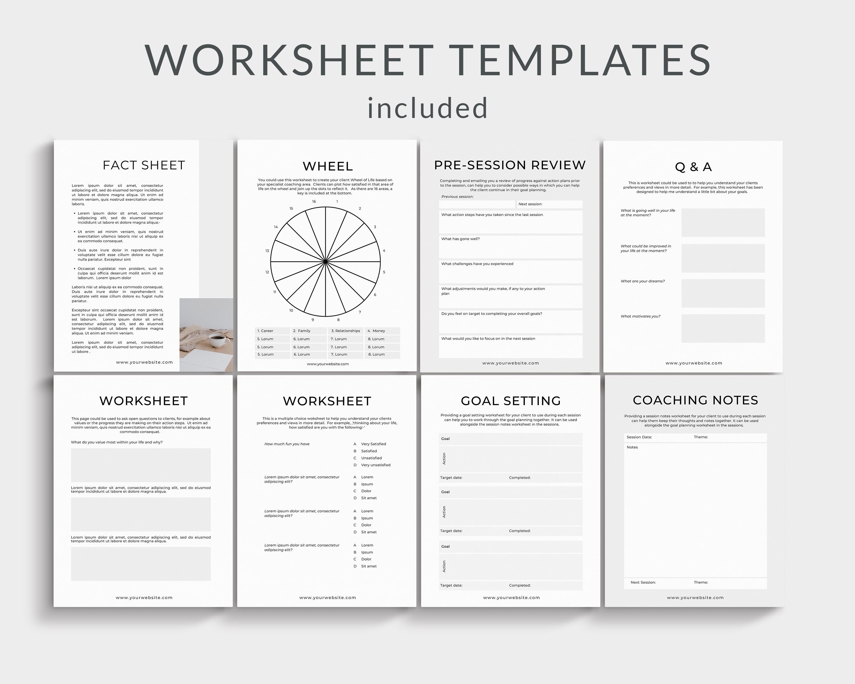 Coaching Client Welcome Packet, Client Onboarding Canva Template ...