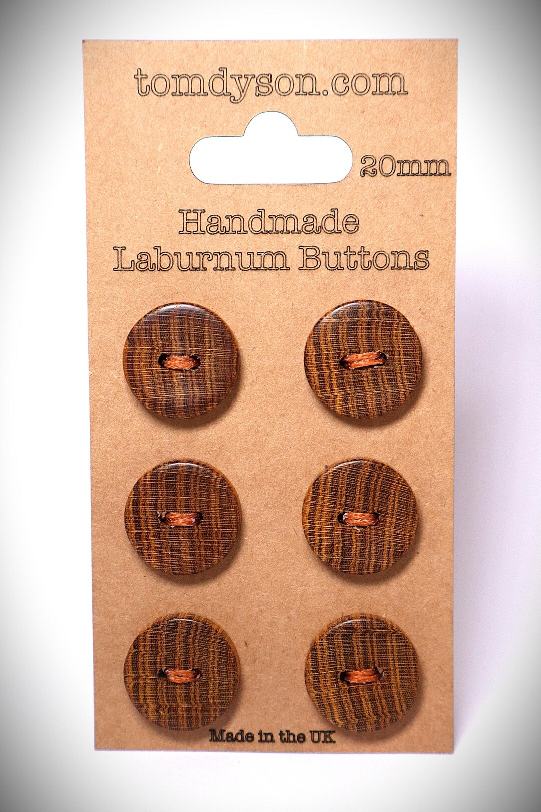 Laburnum Buttons, Handmade & Full Range of Sizes - Etsy