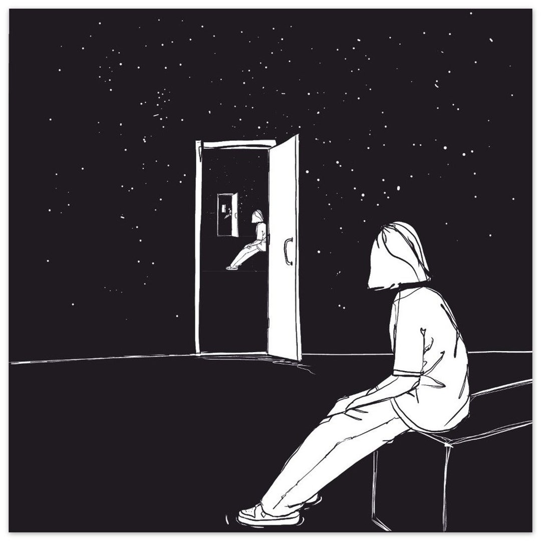 Poster Endless Line Art Portrait - Etsy