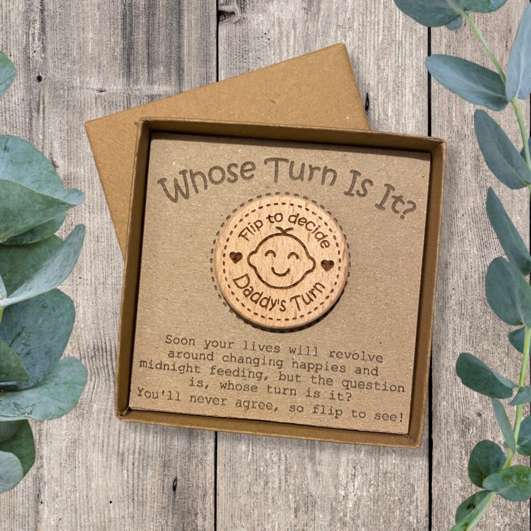 Baby Decision Coin / Best Baby Shower Gift / Novelty Gift / - Etsy UK
