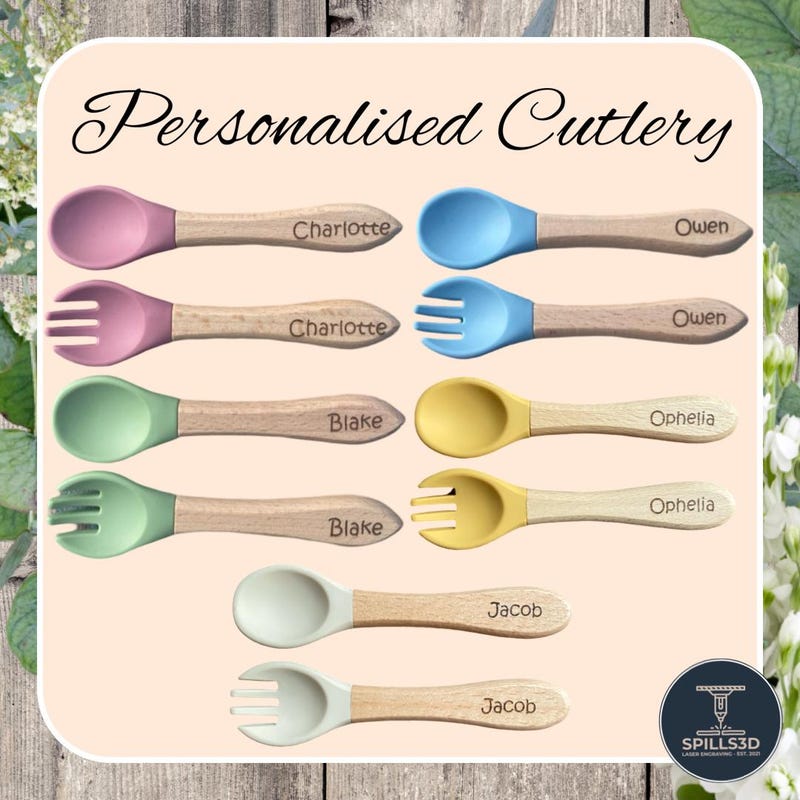 Baby Cutlery Set - Etsy