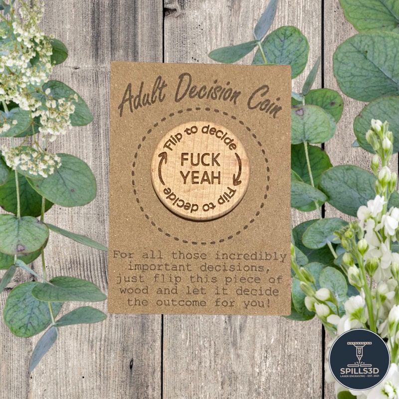 Decision Coin - Etsy UK