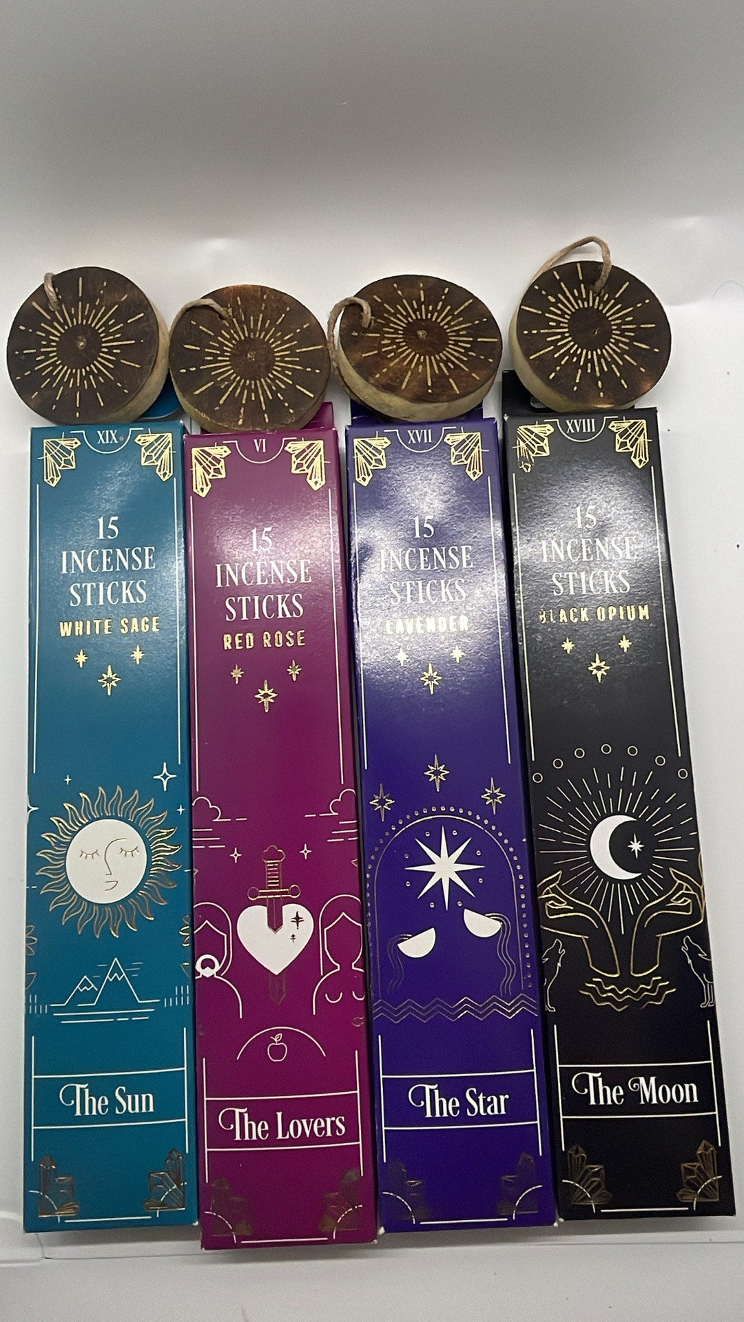 Tarot Incense, Tarot Incense Sticks, Different Fragrances, 15 Sticks ...