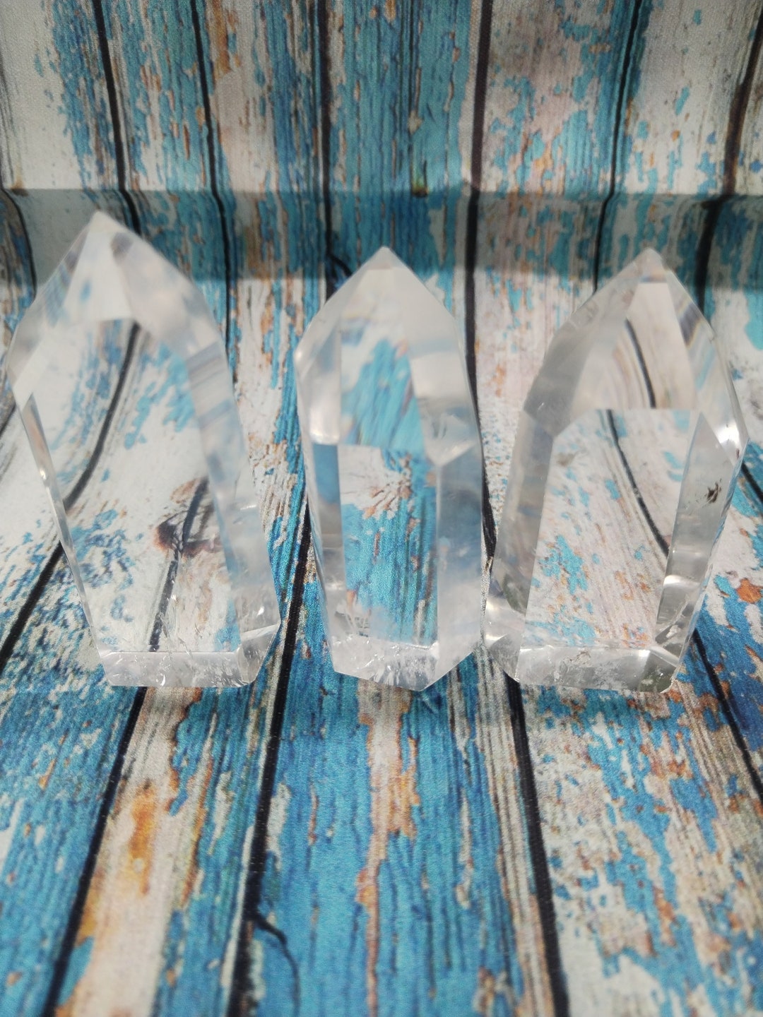 Clear Quartz, Rock Crystal Towers, Clear Points, Highest Quality With ...