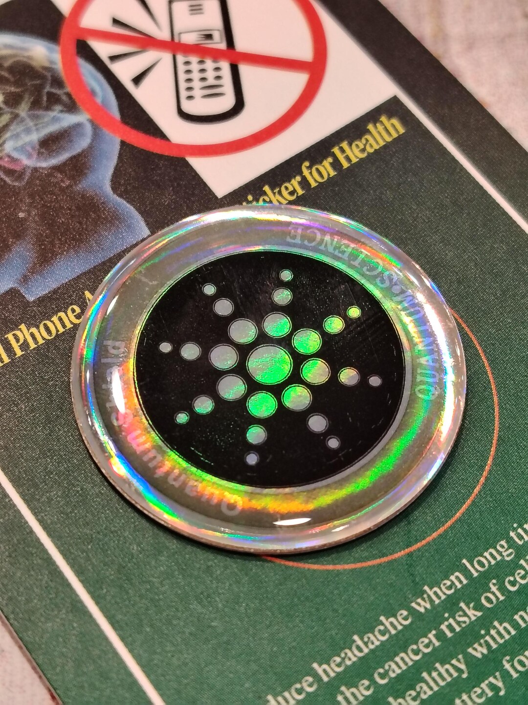 Quantum Shield Cell Phone Sticker. Protects Against Radiation and 5G ...