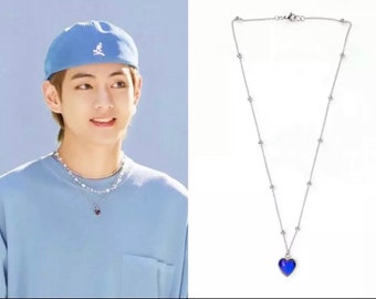 Bts Heart Necklace - Etsy
