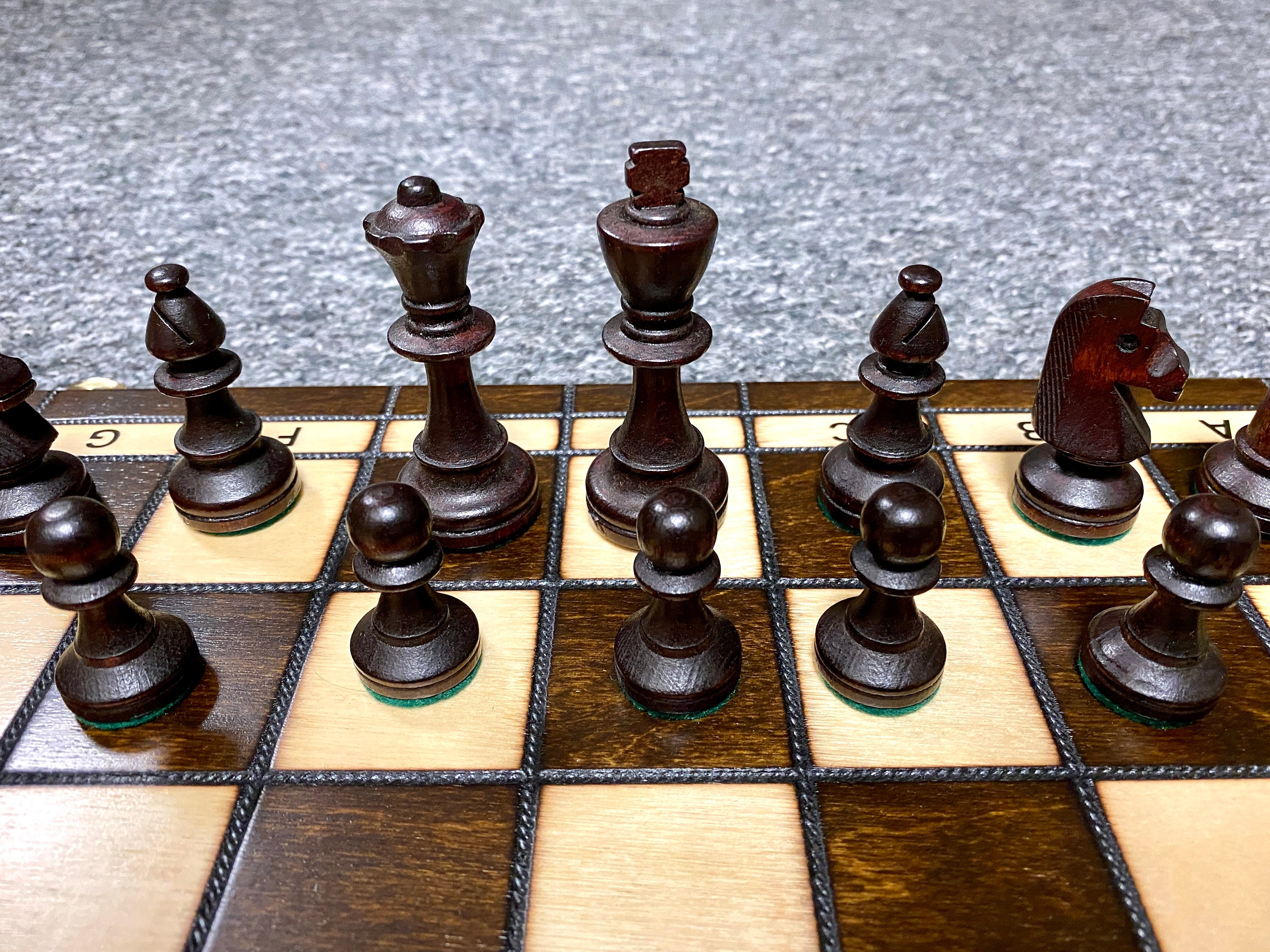 Chess Set Beautiful Large Wooden Chess Sets Wood Board 16 - Etsy