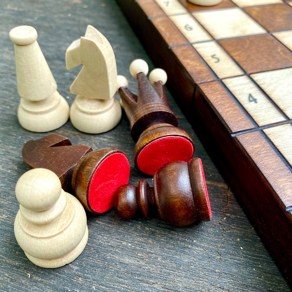 Wooden Chess Sets - Etsy