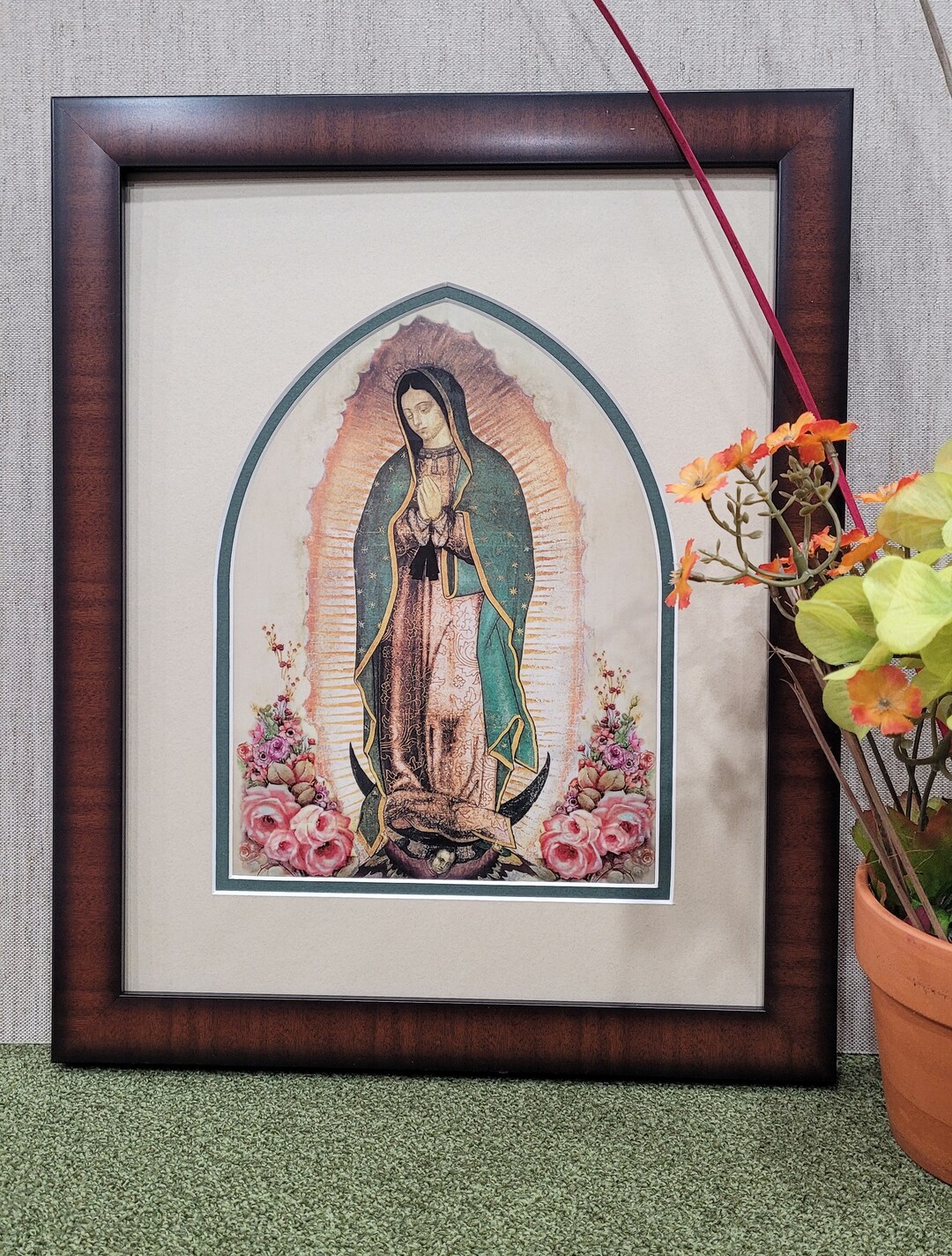 Our Lady of Guadalupe Custom Framed Picture - Etsy