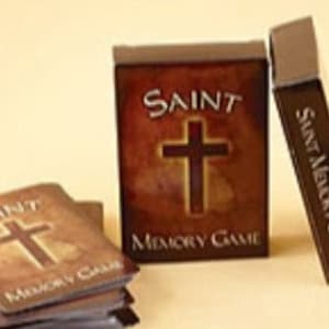 Catholic Saints Memory Card Game - Etsy