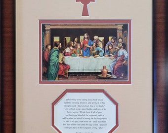 Last Supper Framed - Etsy