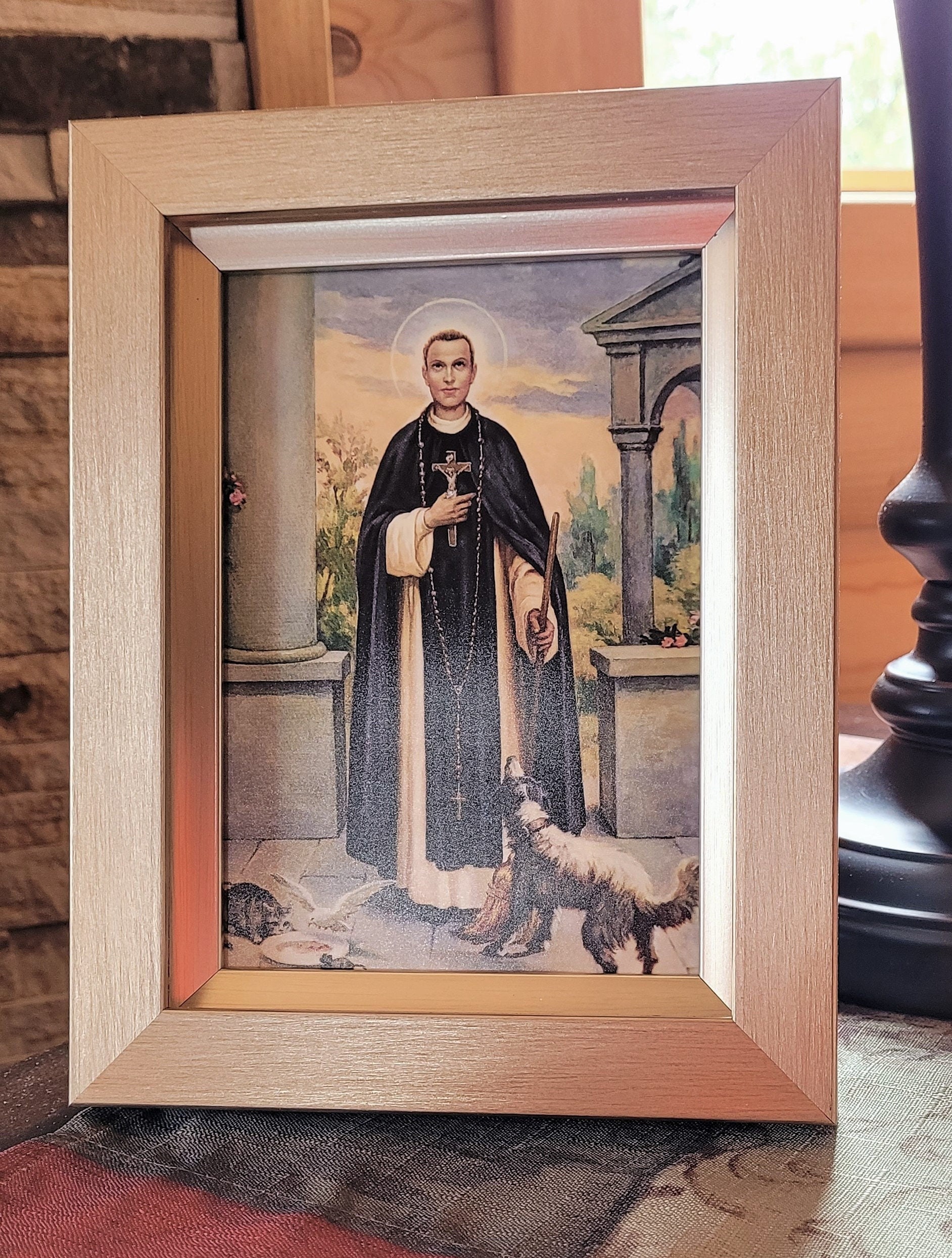 Saint Martin De Porres Desktop Framed Print - Etsy