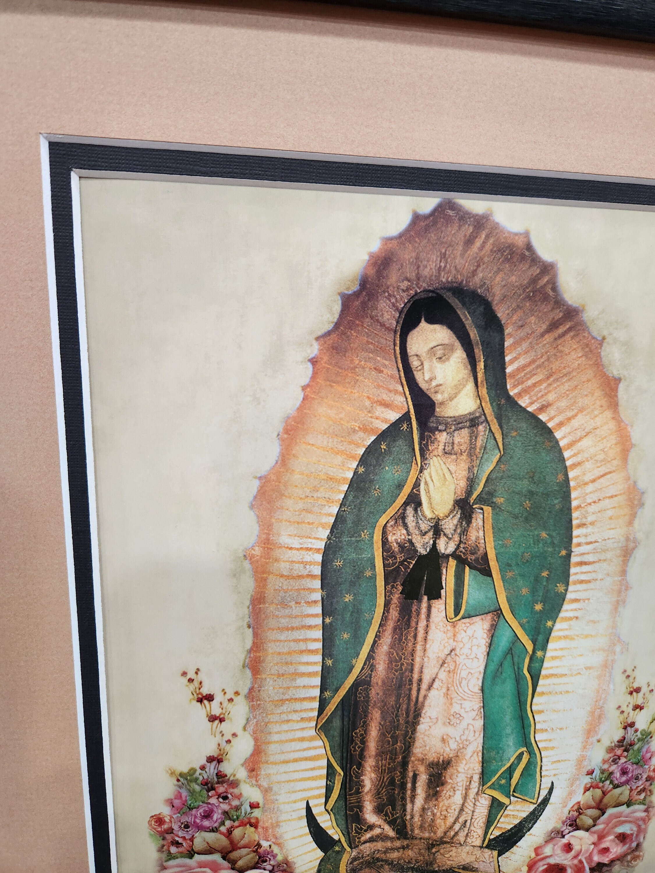 Our Lady of Guadalupe With Prayer Custom Framed Picture - Etsy