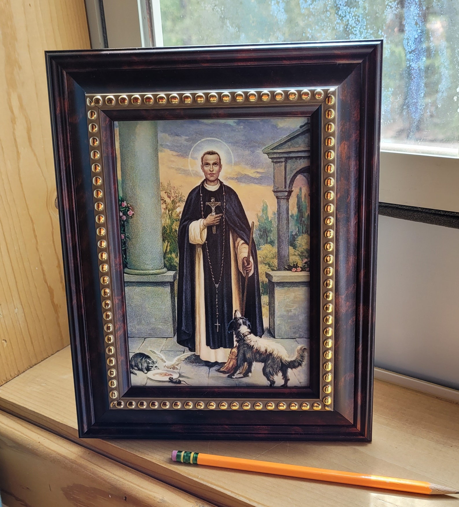 Saint Martin De Porres Desktop Framed Print - Etsy