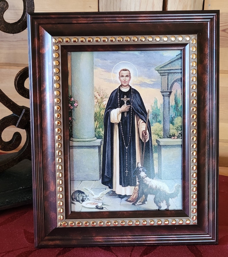 Saint Martin De Porres Desktop Framed Print - Etsy