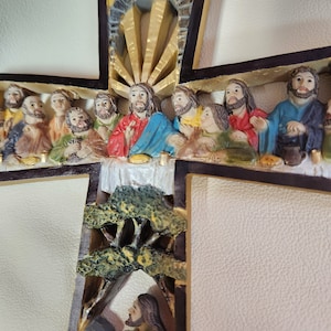 Last Supper Wall Cross - Etsy