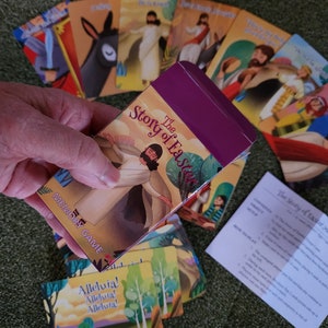 The Story of Easter Memory Card Game for Children - Etsy