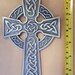 Irish Pewter Cross With Celtic Knot Design - Etsy