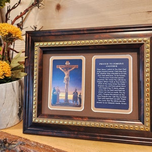 Forgiveness Prayer Small, Framed Desktop Art - Etsy