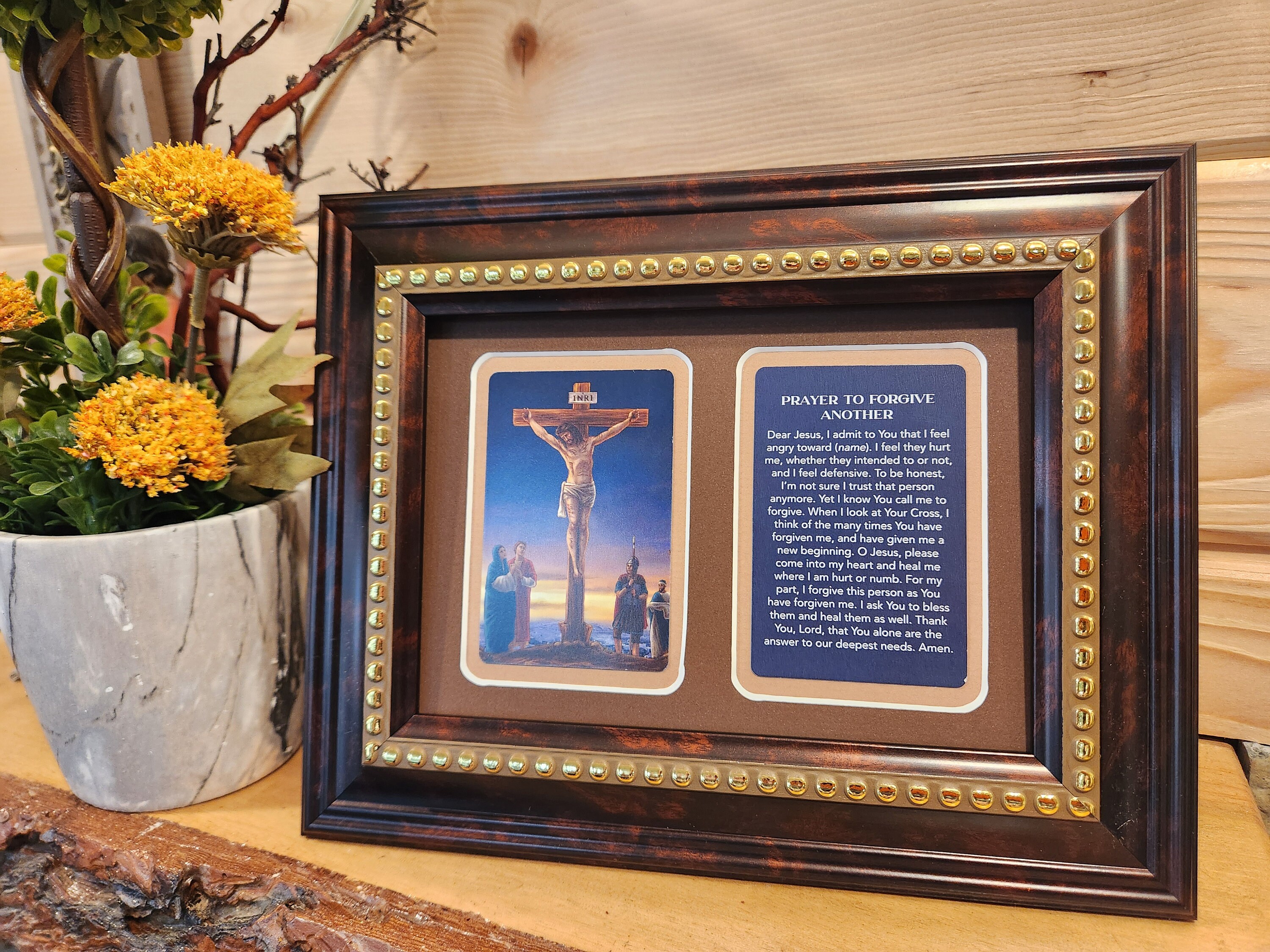 Forgiveness Prayer Small, Framed Desktop Art - Etsy