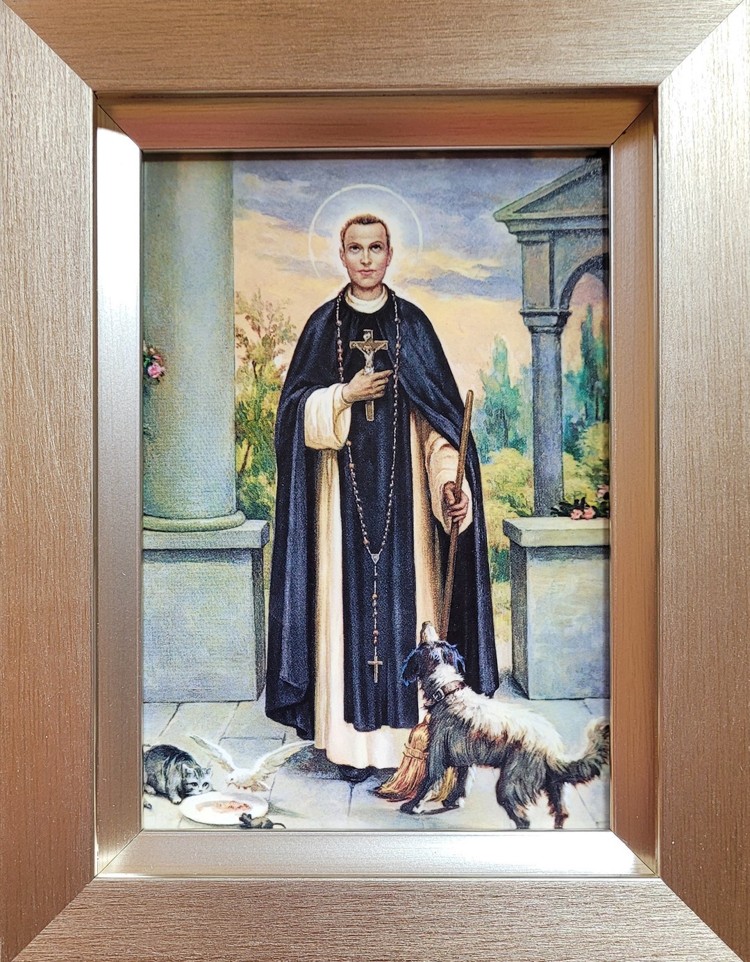 Saint Martin De Porres Desktop Framed Print - Etsy