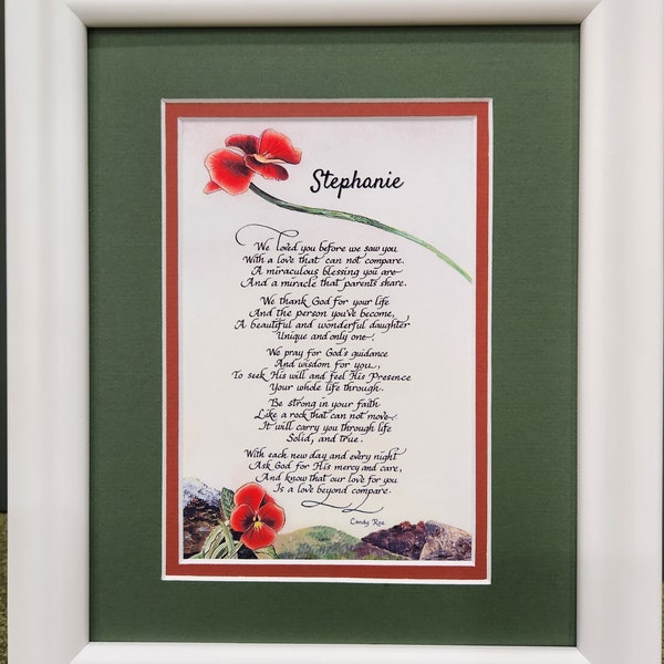 Poems for Daughter - Etsy