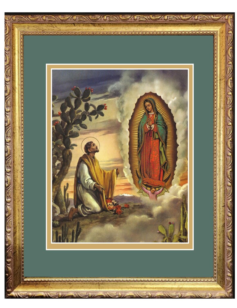 Our Lady of Guadalupe Custom Framed Print - Etsy