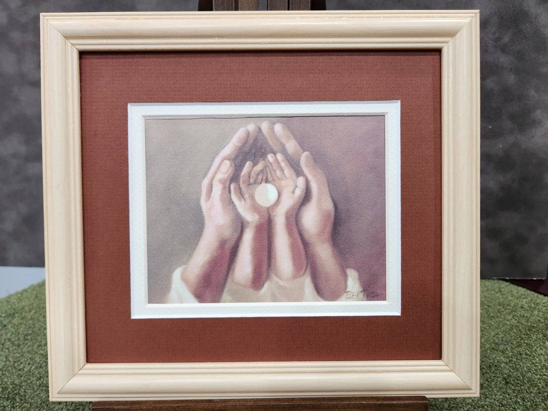 Holy Communion Eucharist Custom Framed Picture - Etsy