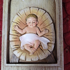 Christmas Cross With Baby Jesus - Etsy
