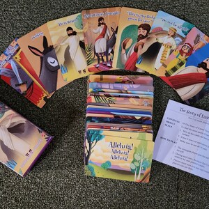 The Story of Easter Memory Card Game for Children - Etsy