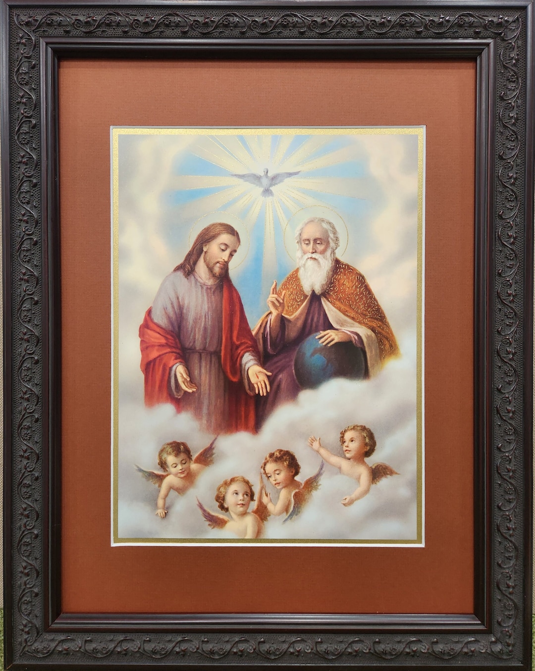 Holy Trinity Custom Framed Print - Etsy