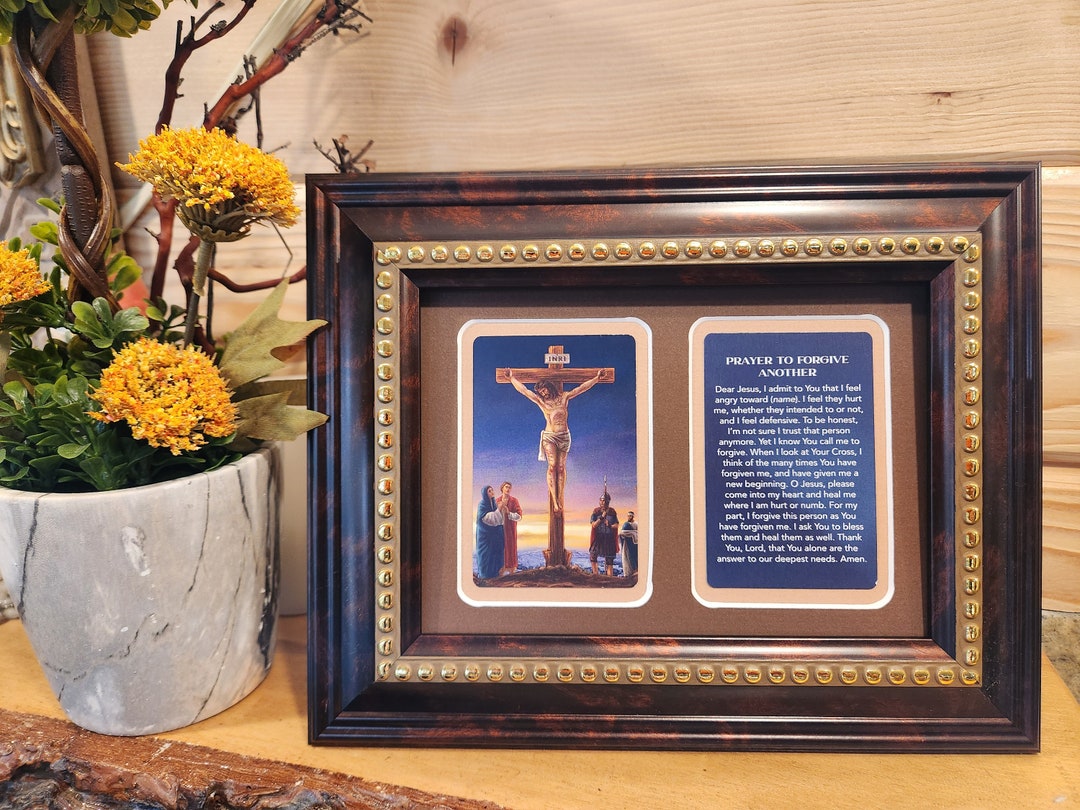 Forgiveness Prayer Small, Framed Desktop Art - Etsy