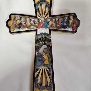 Last Supper Wall Cross - Etsy
