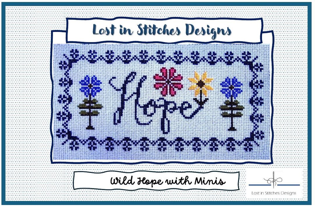 Wild Hope Cross Stitch Pattern Set - Etsy