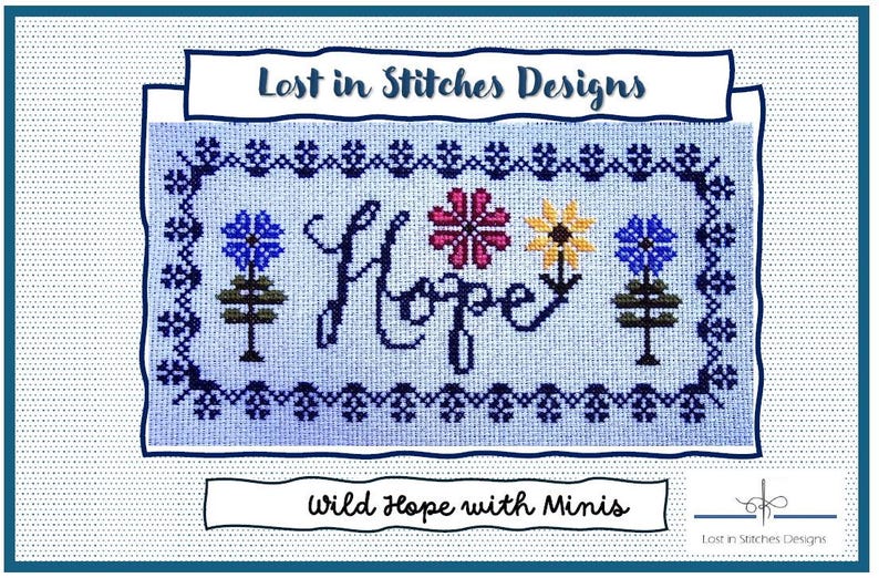 Wild Hope Cross Stitch Pattern Set - Etsy