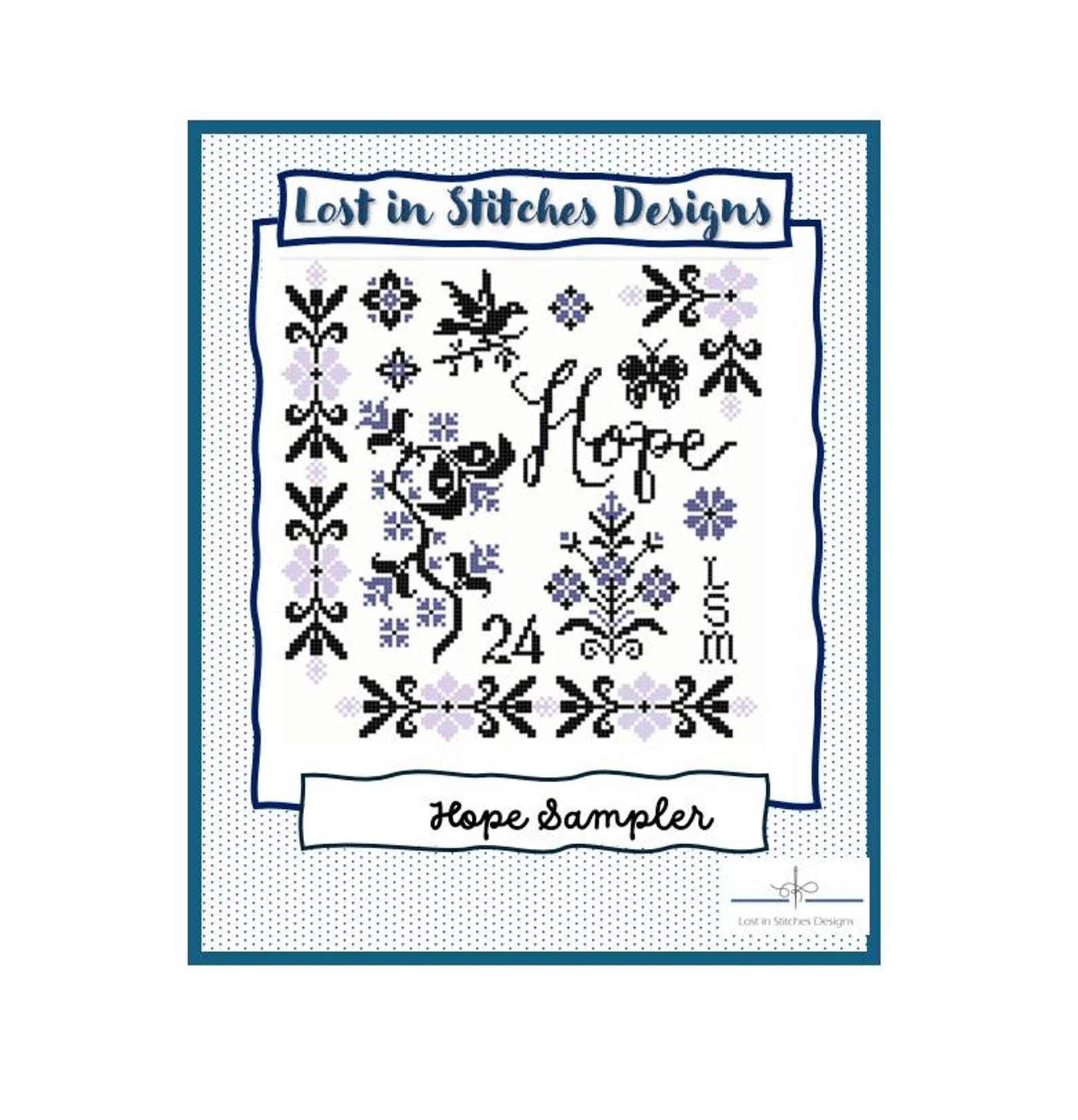 Hope Sampler Cross Stitch Pattern - Etsy