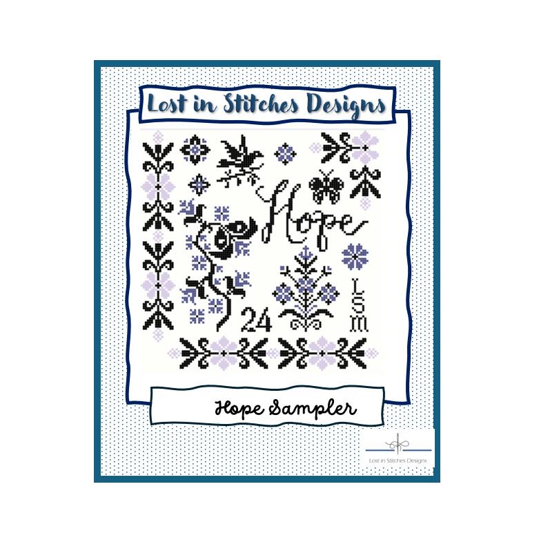 Hope Sampler Cross Stitch Pattern - Etsy