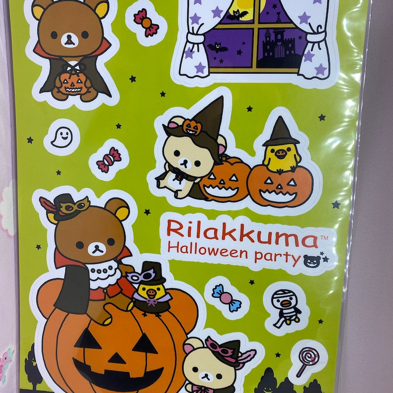 Rilakkuma Stickers - Etsy