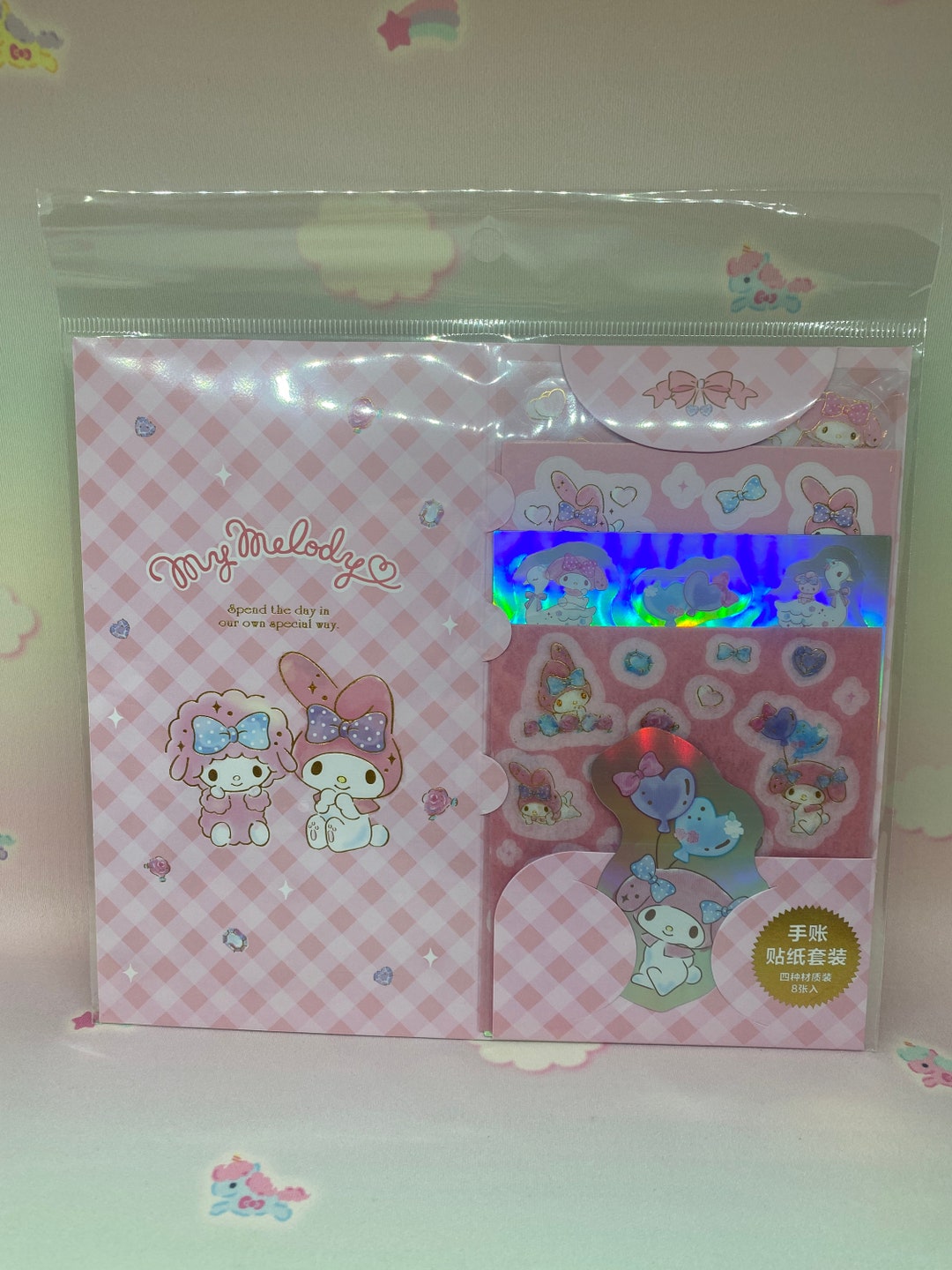 My Melody Sticker Pack 9 Sticker Sheets 1 Decal - Etsy