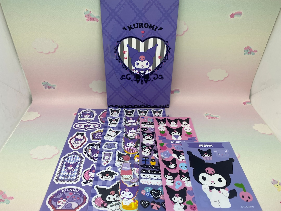 Kuromi Sticker Pack or Single Sheet - Etsy