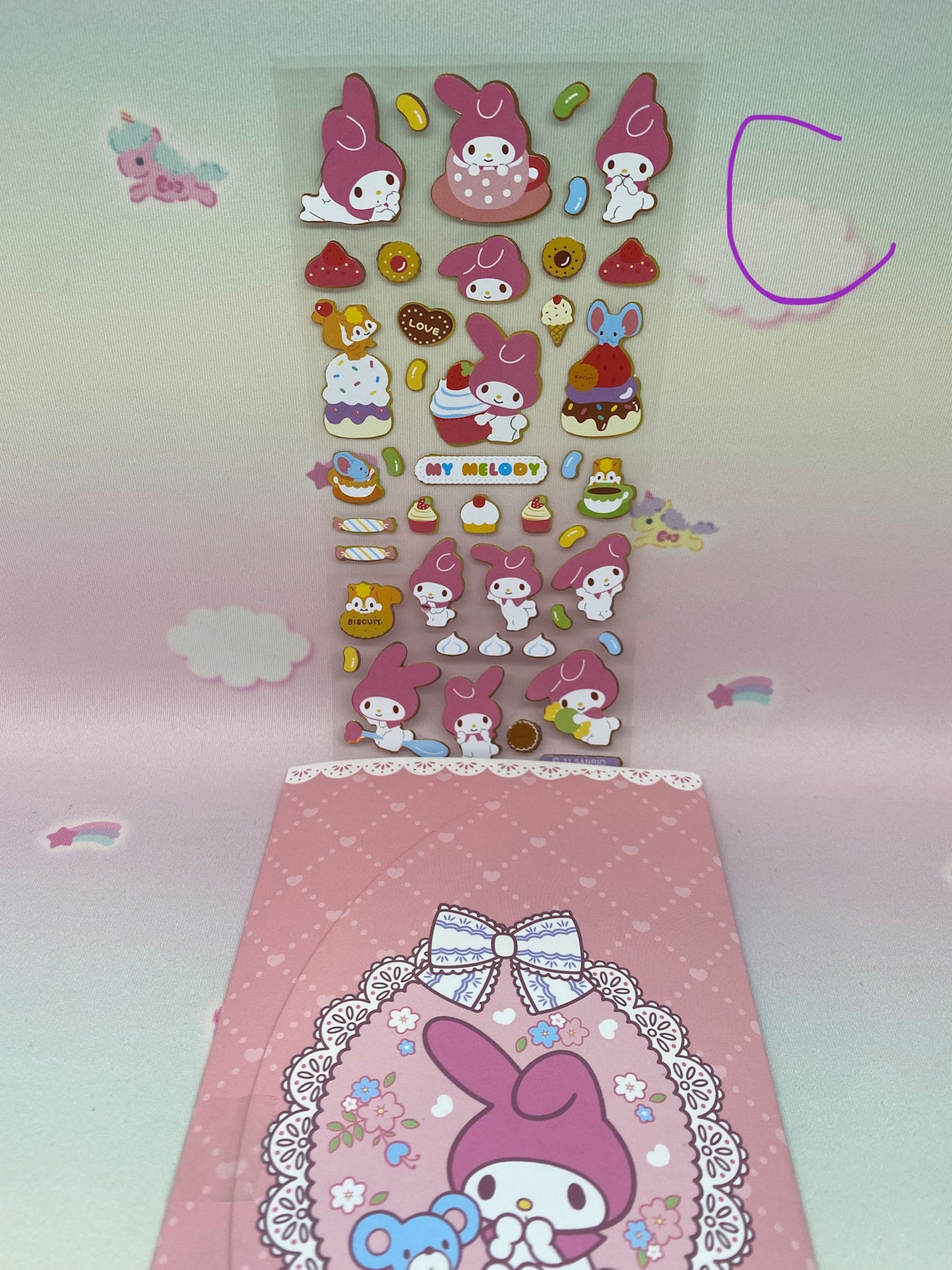 My Melody Sticker Pack or Single Sheet - Etsy