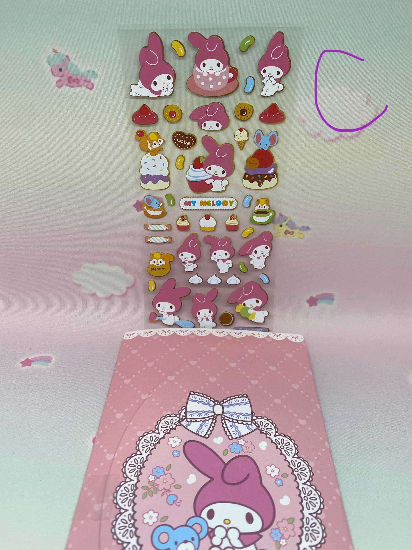 My Melody Sticker Pack or Single Sheet - Etsy
