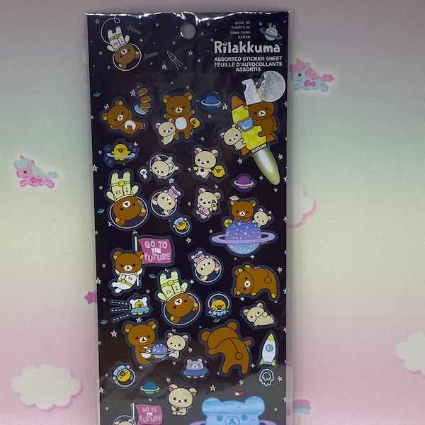Rilakkuma Sticker Sheet - Etsy