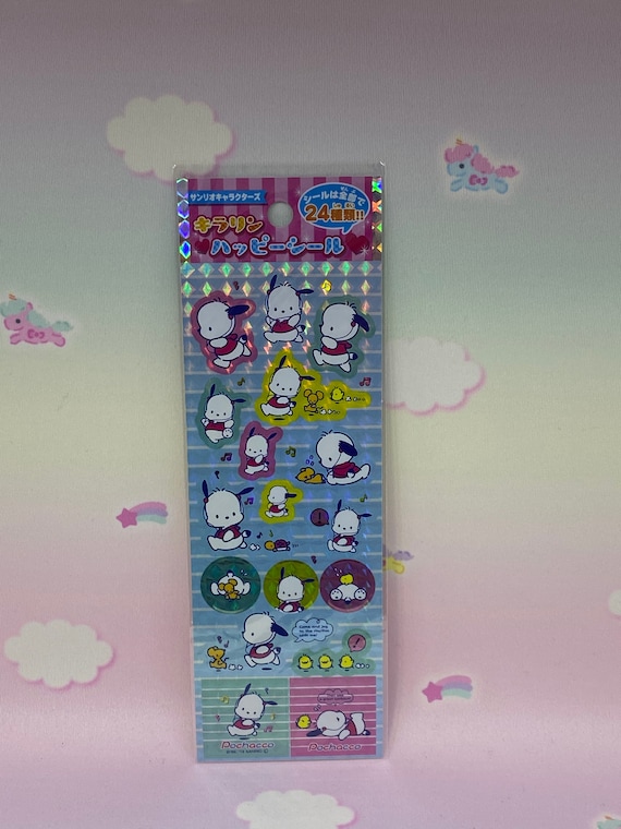 Pochacco Characters Holographic Seal Sticker Sheet | Etsy