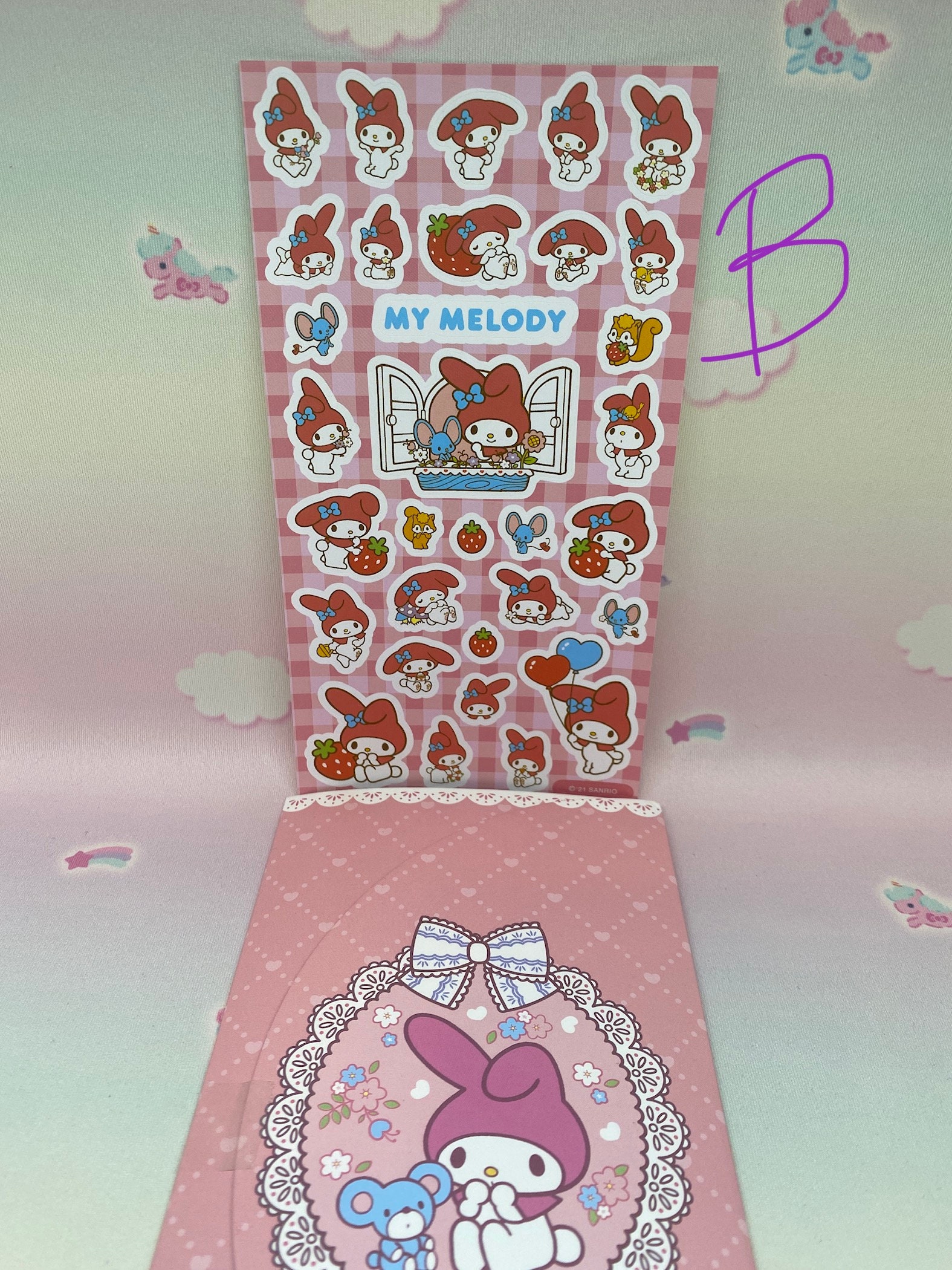 My Melody Sticker Pack or Single Sheet - Etsy UK