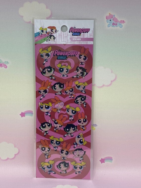 Powerpuff Girl Sticker Sheet - Etsy