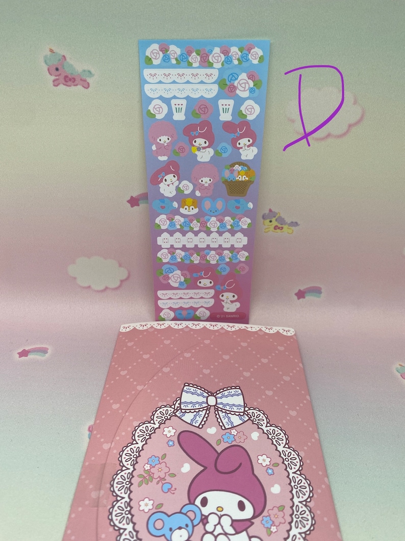 My Melody Sticker Pack or Single Sheet - Etsy