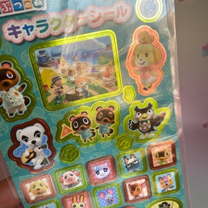 Animal Crossing Sticker Sheet - Etsy