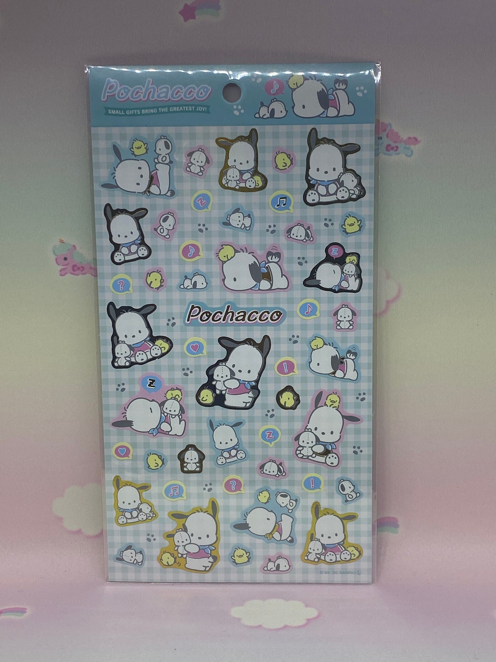 2020 Pochacco Sticker Sheet | Etsy
